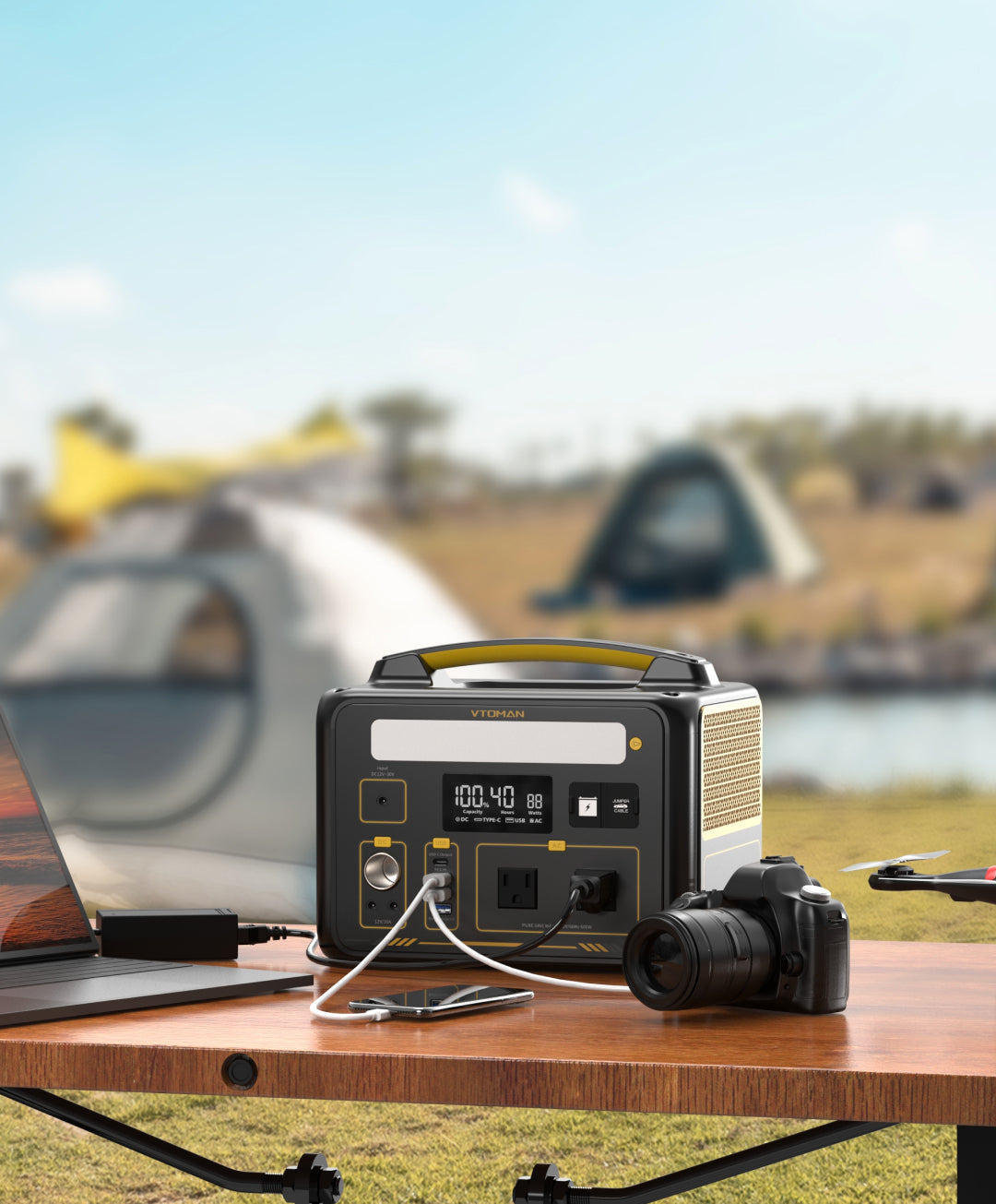 What Can a 400W Portable Solar Panel Run? – VTOMAN