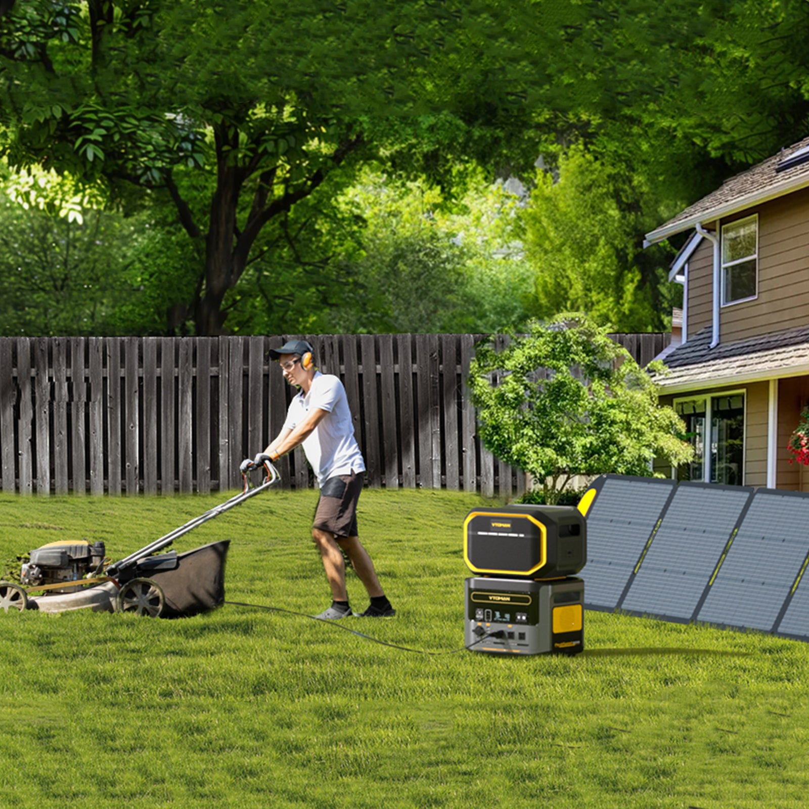 Best Portable Solar Generator for Your Garden – VTOMAN