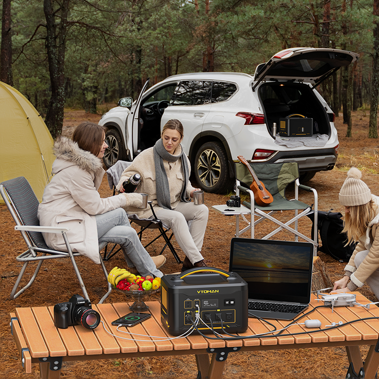 How Do Portable Power Stations Help You Survive Wildfires? – VTOMAN