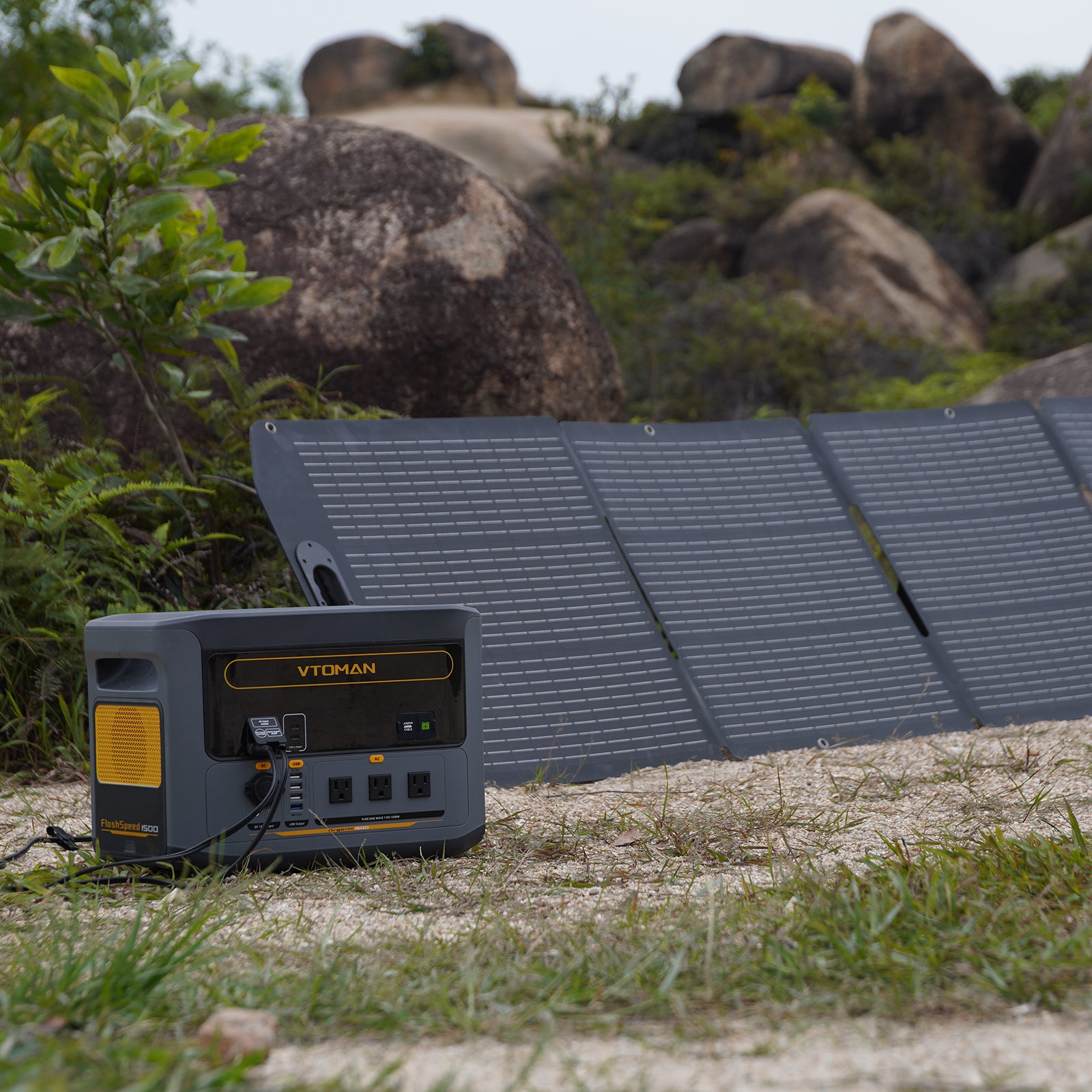 How to Charge a Battery With Solar Panels – VTOMAN